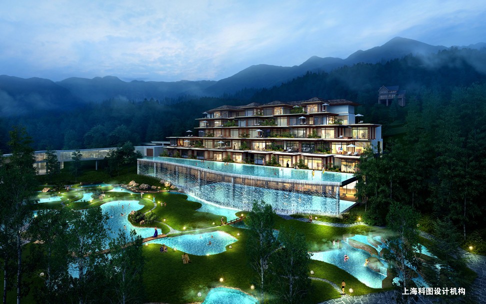 泰顺氡泉小镇,泰顺氡泉,绿城氡泉小镇_大山谷图库